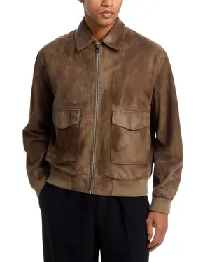 ARMA Gwenno Suede Leather Jacket