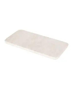 OLIVE GROVE Marble Serving Tray - White
