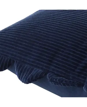 Livabliss Corduroy Quarters Decorative Pillow, 18l X 18w