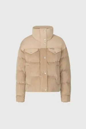 Mackage Brigit-cdy Corduroy Jacket - Light Camel