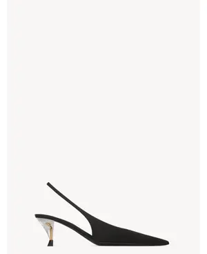 Saint Laurent Fanny Slingback Pumps