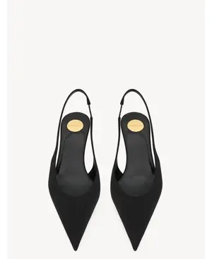 Saint Laurent Fanny Slingback Pumps