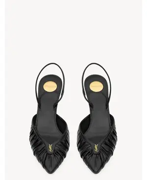 Saint Laurent Folie Slingback Pumps