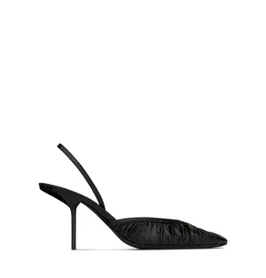 Saint Laurent Folie Slingback Pumps