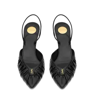 Saint Laurent Folie Slingback Pumps