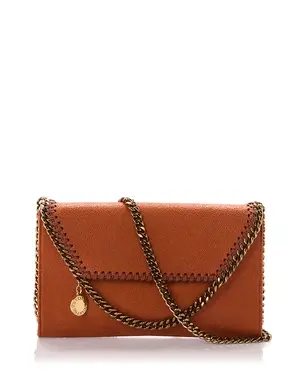 Stella McCartney Stella Mccartney Falabella Wallet Cross Body Bag Tangerine