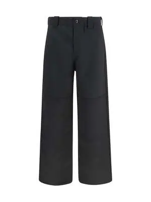 Kenzo Reinforced Virgin Wool Chino Pants - Black