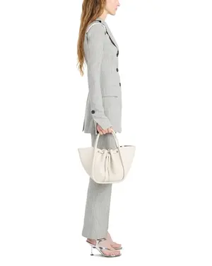 Proenza Schouler Small Ruched Tote Bag - Ecru Leather
