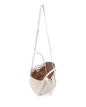 Proenza Schouler Small Ruched Tote Bag - Ecru Leather