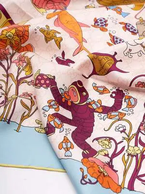 Gucci Submarine` Foulard - Multicolor