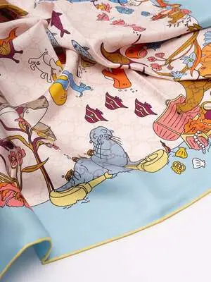 Gucci Submarine` Foulard