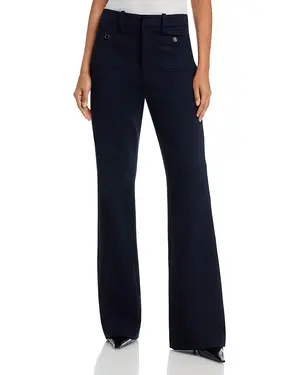 FRAME Flame The Pixie High Rise Flare Trousers