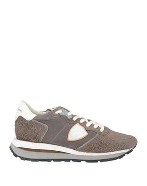 Philippe Model Leather And Textile Fiber Sneakers - Grey