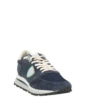 Philippe Model Sneakers Size Leather, Textile Fibers