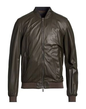 MOORER Jacket Dark Size Polyamide, Polyurethane - Brown
