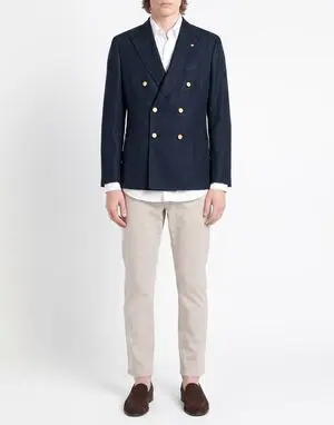 MANUEL RITZ Blazer Size Polyester, Viscose, Elastane
