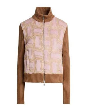 DRUMOHR Jacket Camel Size Alpaca Wool, Virgin Wool
