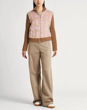 DRUMOHR Jacket Camel Size Alpaca Wool, Virgin Wool
