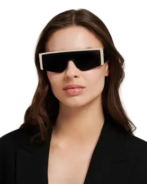 Victoria Beckham Mask Sunglasses, 100mm