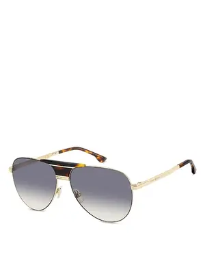 Victoria Beckham Pilot Sunglasses, 60mm