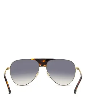Victoria Beckham Pilot Sunglasses, 60mm