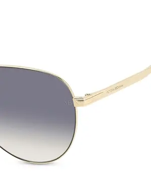 Victoria Beckham Pilot Sunglasses, 60mm