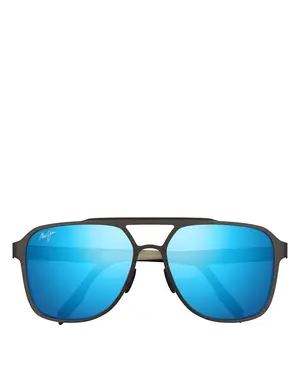 Maui Jim Blue Hawaii 2nd Reef Square Sunglasses