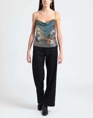 Balmain Top Size Silk - Blue