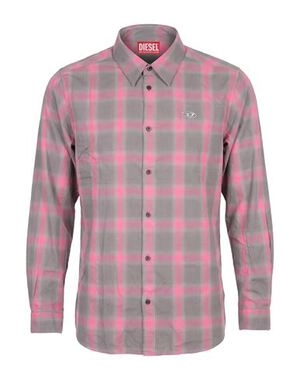 DIESEL® Shirt Size Cotton, Rayon - Grey