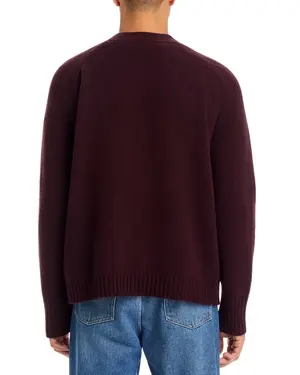 Studio Nicholson Lambs Wool V-neck Cardigan