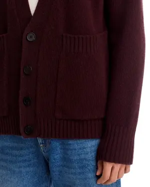 Studio Nicholson Lambs Wool V-neck Cardigan