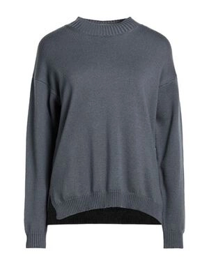 Crossley Sweater Slate Size Virgin Wool - Blue