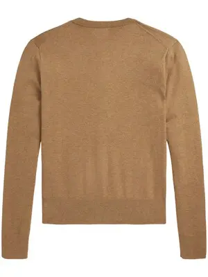 Polo Ralph Lauren Stretch Cotton-blend Crewneck Cardigan