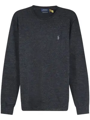 Polo Ralph Lauren Pony Embroidered Jumper - Grey