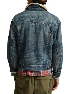 Polo Ralph Lauren Denim Trucker Jacket With Fleece Lining