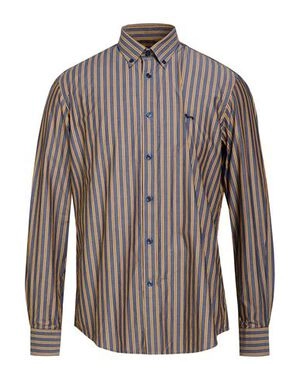 HARMONT & BLAINE Shirt Size Cotton - Grey