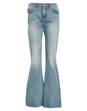 Alexander McQueen Jeans Size Cotton, Calfskin