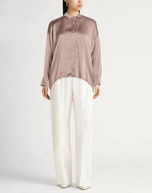 Crossley Shirt Light Size Silk, Elastane - Beige