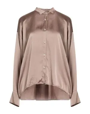 Crossley Shirt Light Size Silk, Elastane - Beige