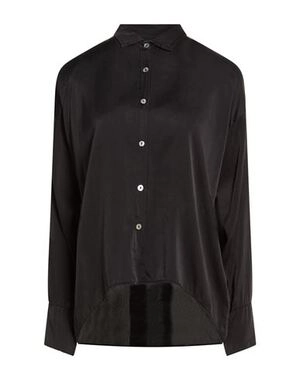 Crossley Shirt Light Size Silk, Elastane - Black
