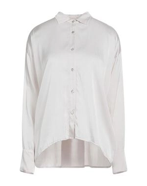 Crossley Shirt Size Silk, Elastane - Light Grey