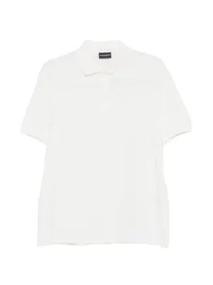 Emporio Armani Logo Cotton Polo Shirt