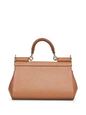 Dolce & Gabbana Sicily Small Leather Handbag