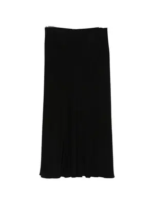THE ROW Bakura Silk Skirt - Black