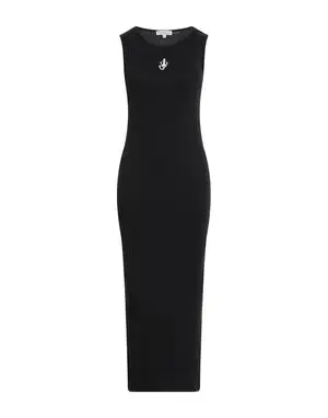 JW Anderson Ribbed Cotton Midi Dress