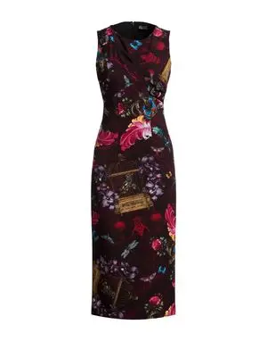 Versace Midi Dress Size Polyester, Elastane