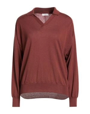 Peserico Sweater Brick Size Virgin Wool