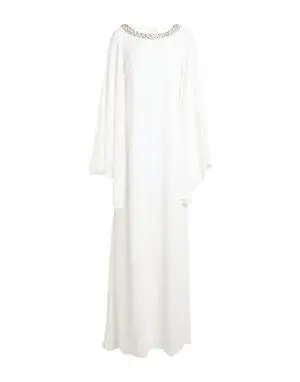 Amen Maxi Dress Light Size Acetate, Silk, Elastane - White