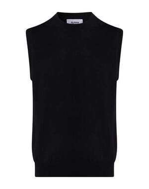 Alpha Studio Sweater Size Wool - Black