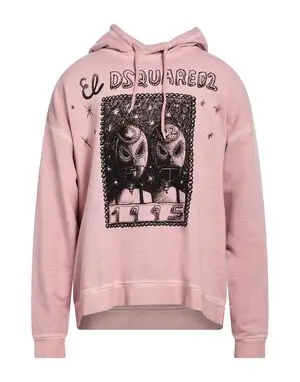 Dsquared2 Sweatshirt Antique Rose Size Cotton